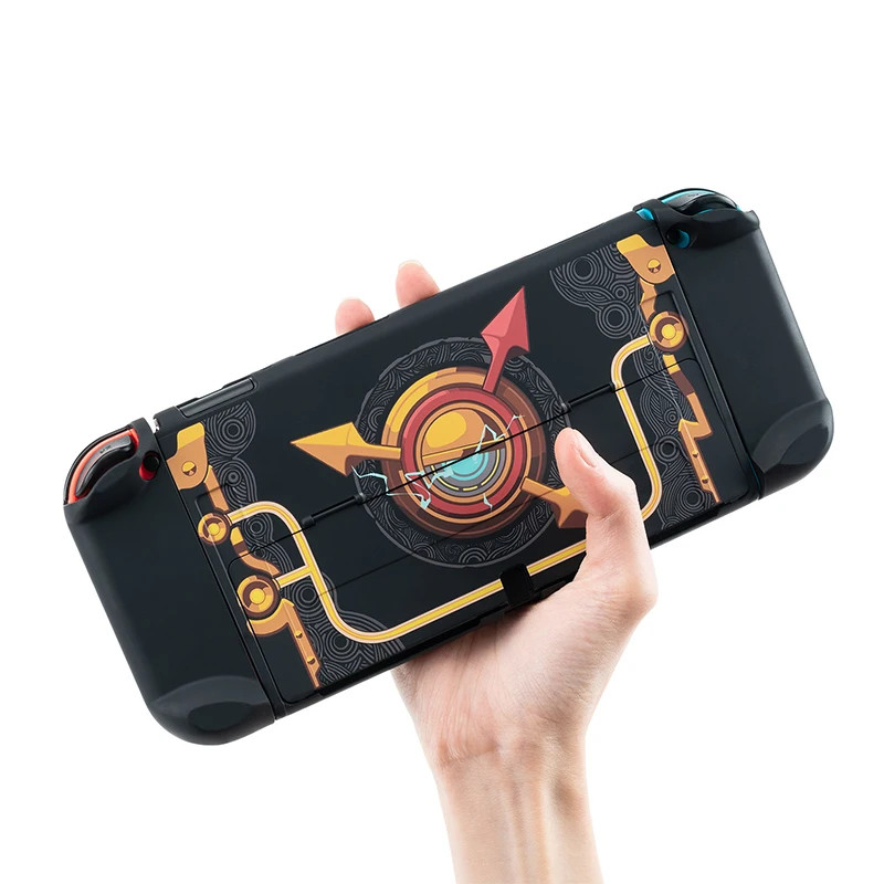 เคสป้องกันสําหรับ Nintendo Switch Oled คอนโซล Cool นาฬิกาเปลือก NS Joy ...