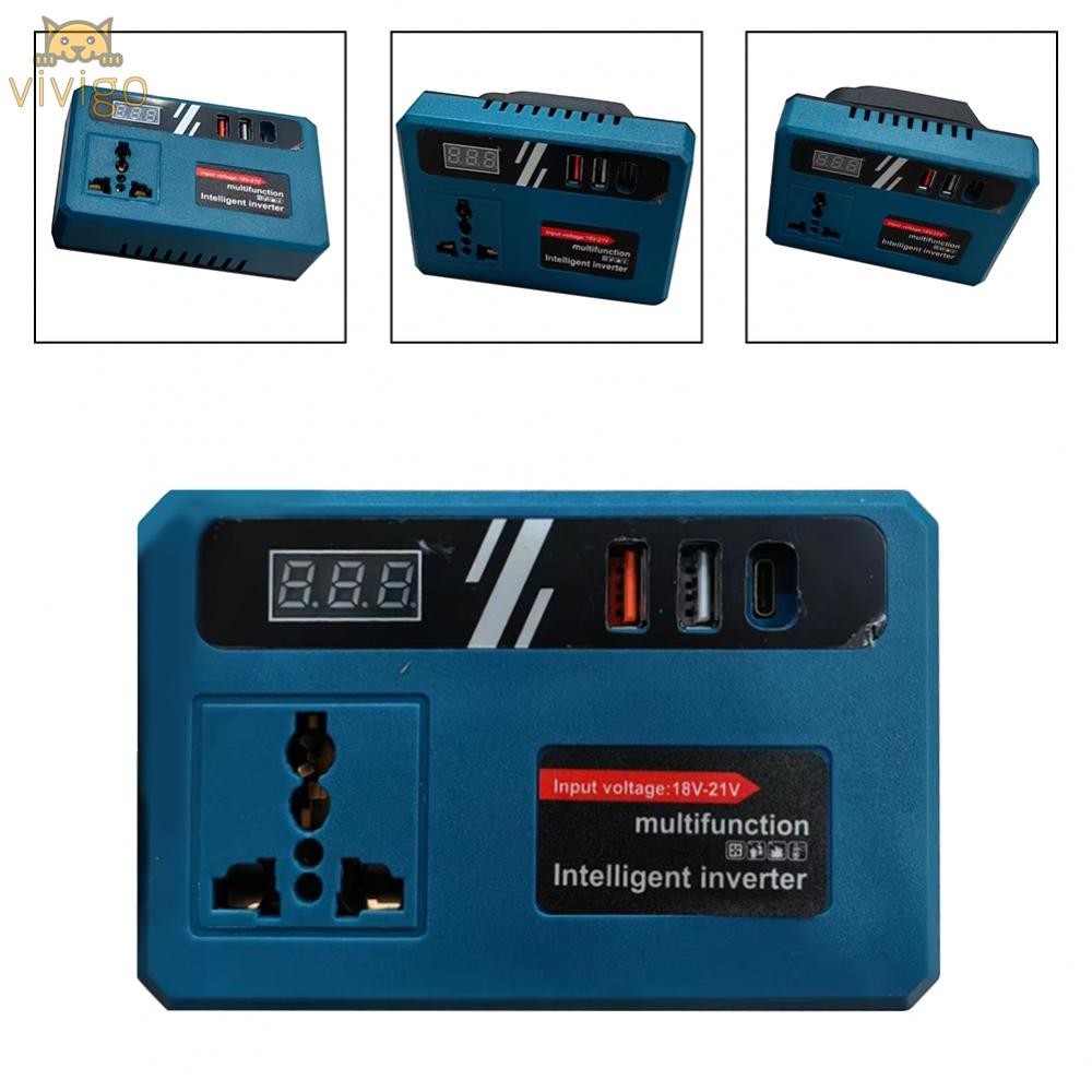 Smart Chip Protection in Compact Lightweight Portable Lithium Inverter ...