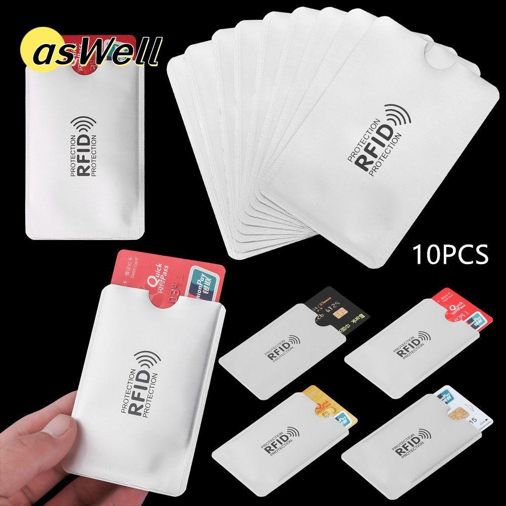 Aswell 10 ชิ้นการ์ดแขนป้องกันสมาร์ทอลูมิเนียมป้องกันการโจรกรรมผู้ถือ ...