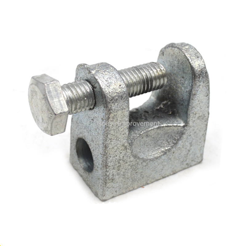 C-type Clamps เหล็กหล่อ C เหล็กยกติดตั้ง I-Beam Clamp Tube Slot แคลมป์ ...