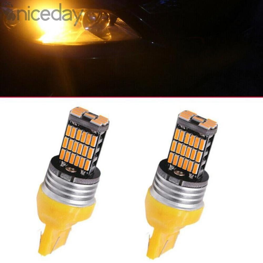 หลอดไฟ LED Amber Canbus 7440 2 ชิ้น 60 มม.ไฟท้ายไฟเลี้ยว WY21W | Shopee ...