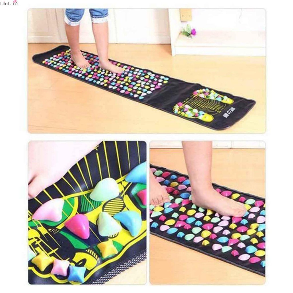 เสื่อนวดเท้า Reflexology Acupoint Mat แผ่นนวด Acupoint สําหรับปวดขาเท้า ...