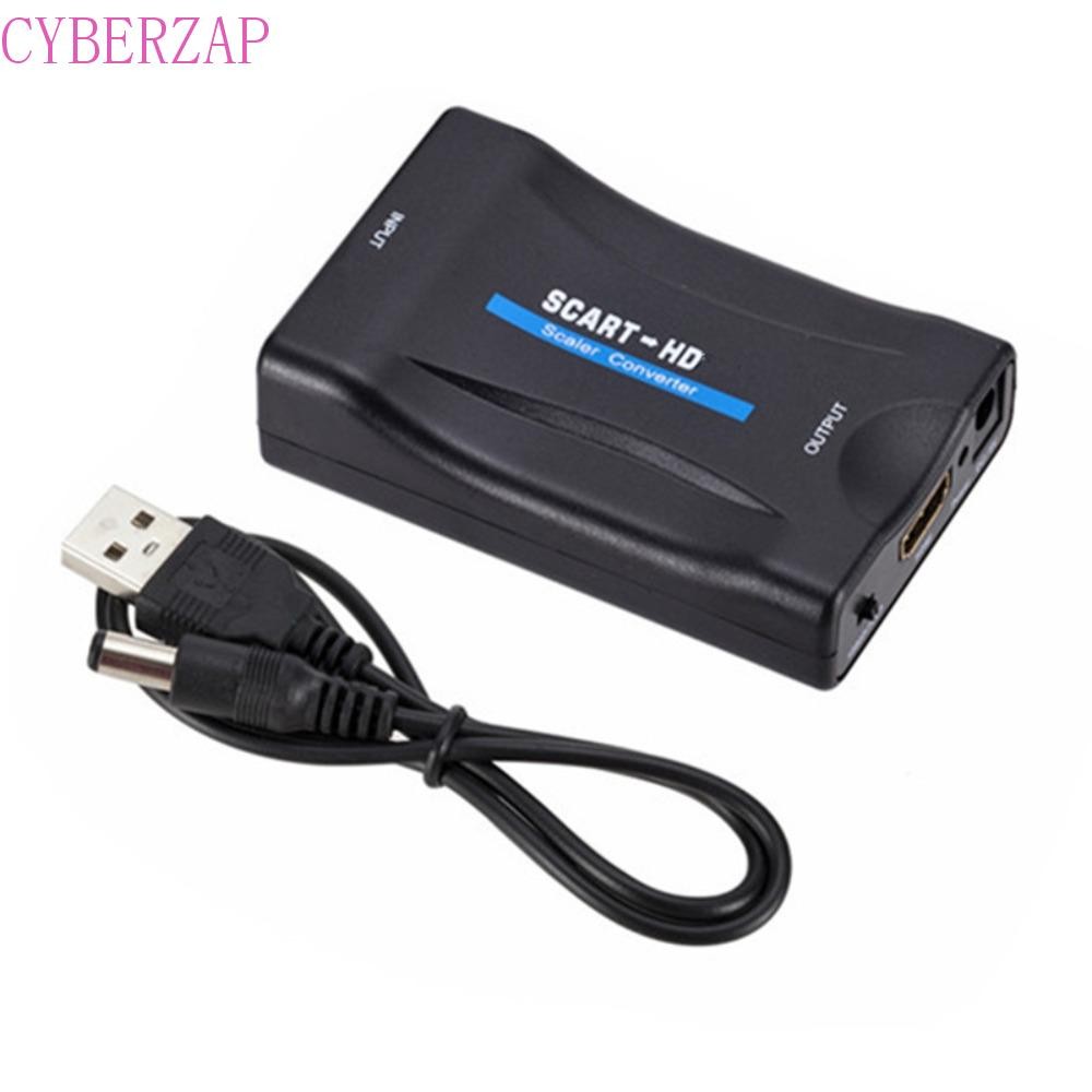 Cyberzap Scart To HDMI Converter Adapter, Scart To HDMI Scart Input ...