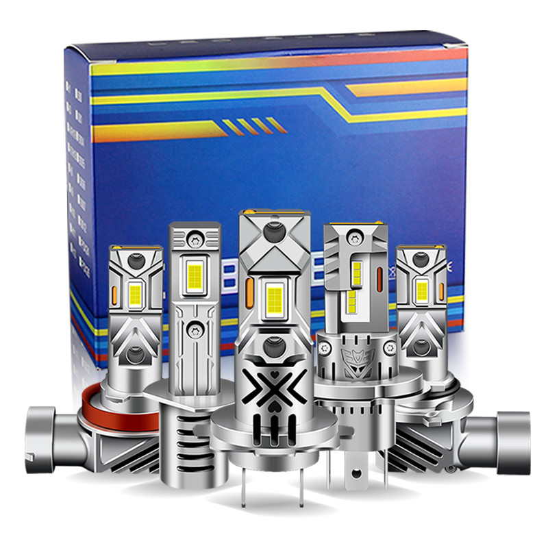 2pcs H4 HB2 LED ไฟหน้ารถยนต์ H7 Hi/Lo Beam H1 H8 H9 H11 High Power LED ไฟหน้ารถ 9005 HB3 9006 ...