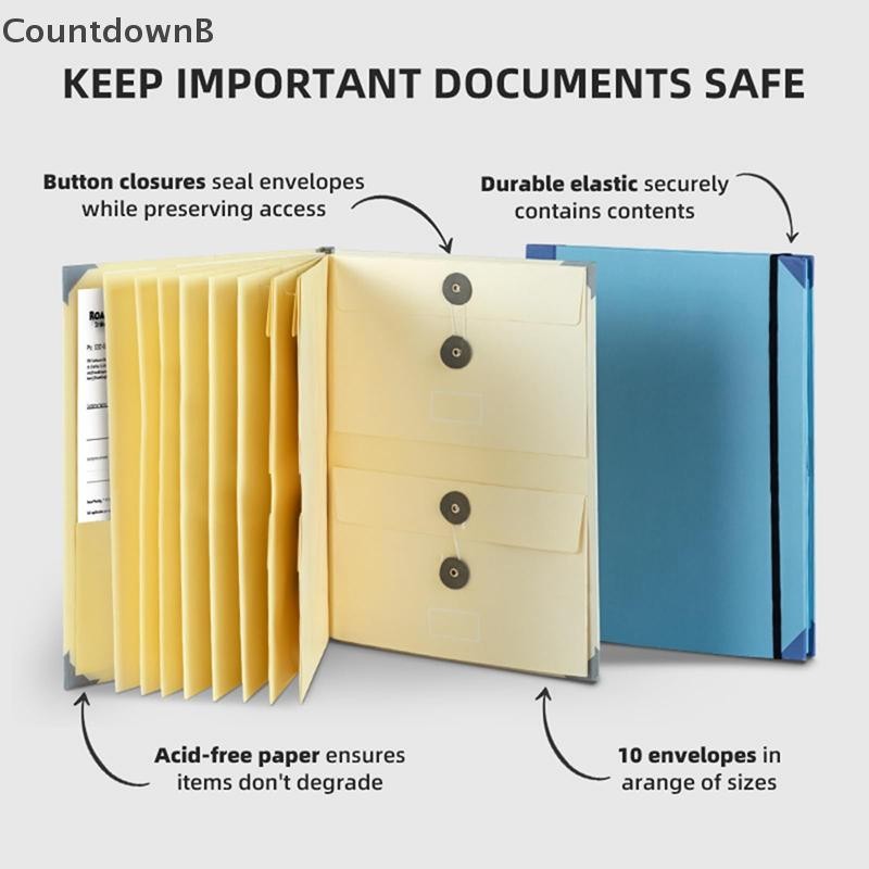 Co กรณี I Go Missing Binder Organizer Folio Bill เอกสารใบรับรองสําหรับ ...