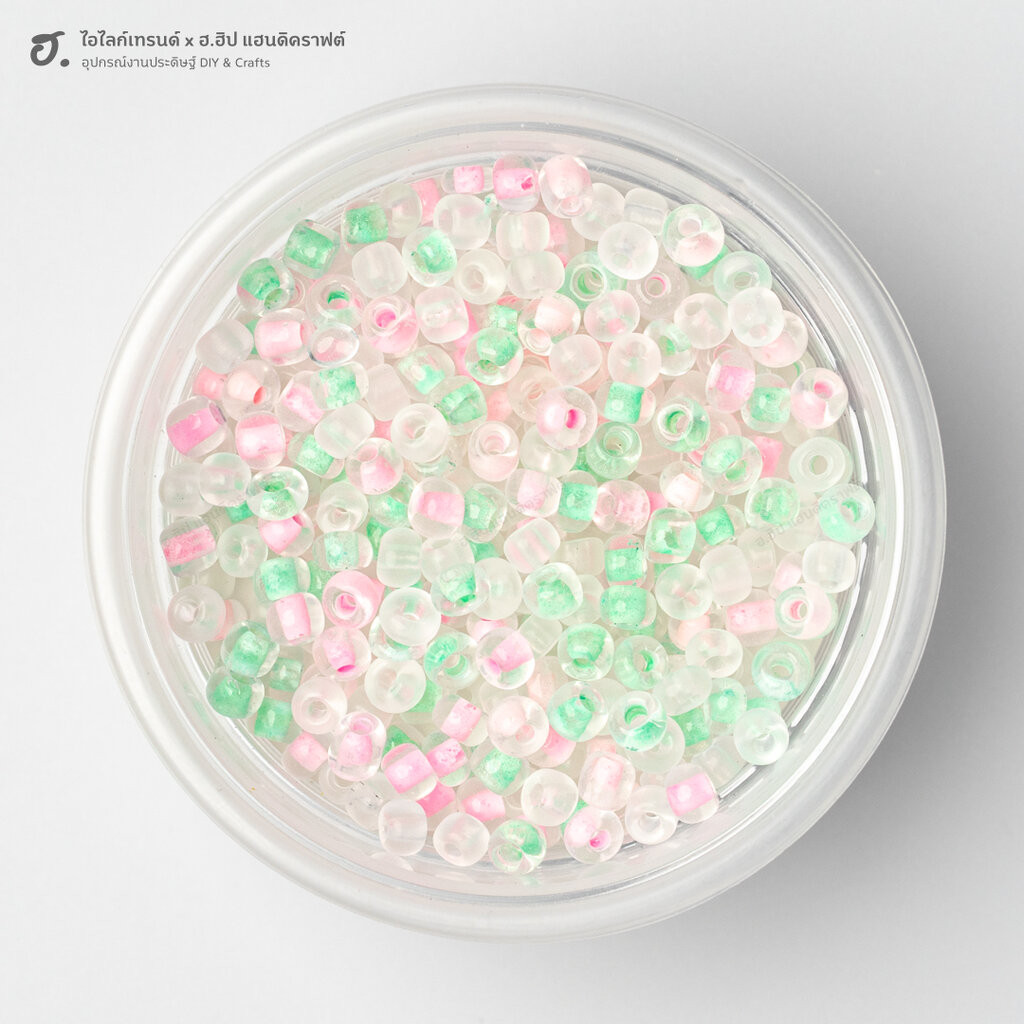 ลูกปัดเม็ดทราย ขนาด 4 มม. คละสี Spring Core Mix | Shopee Thailand