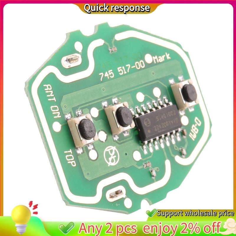 พร้อมส่ง บอร์ดวงจรรีโมตคอนโทรลรถยนต์ 3 ปุ่ม 315MHz 433MHz สําหรับ BMW 3 ...