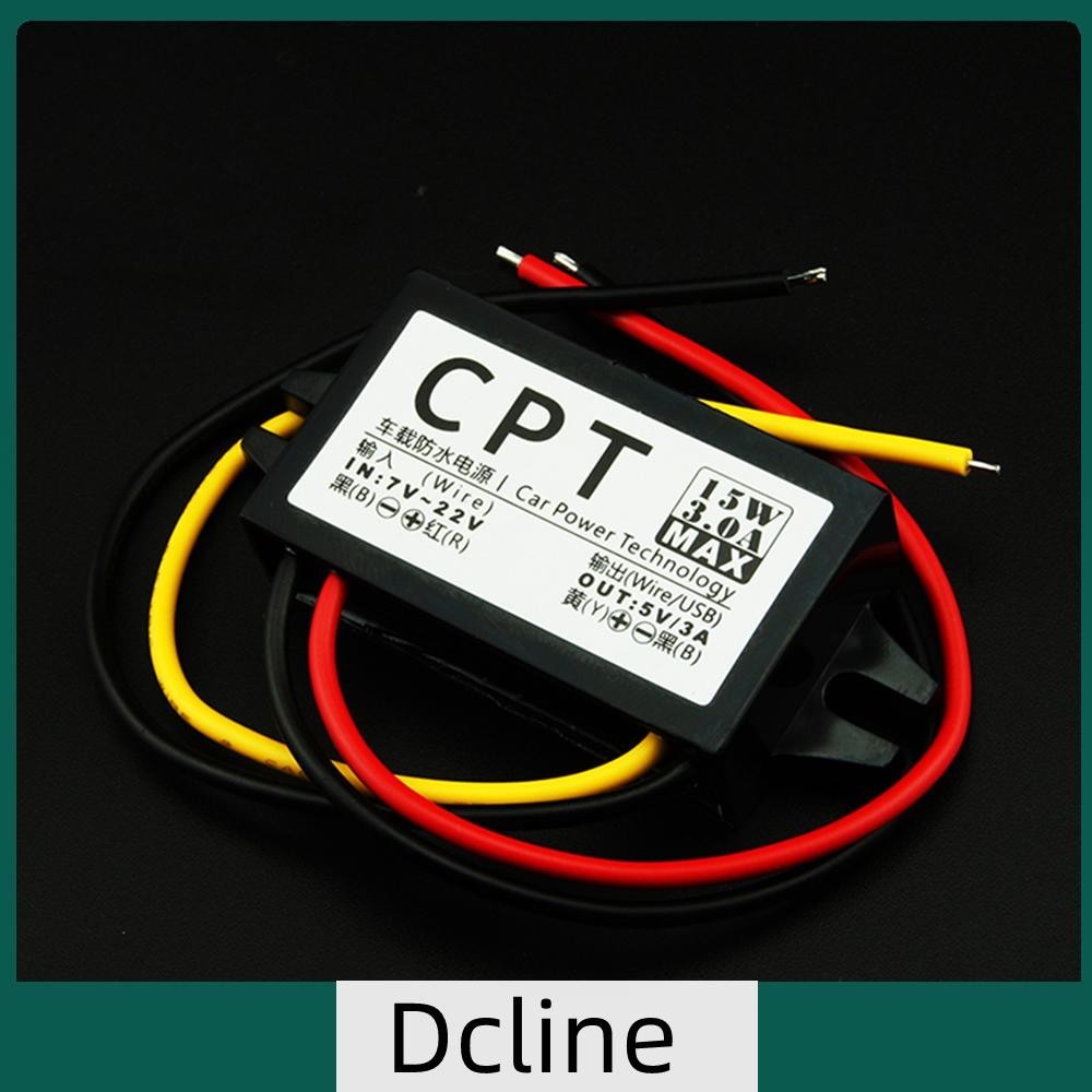 Dc to DC Converter Regulator 12V ถึง 5V 3A 15W รถ Led Display Power ...