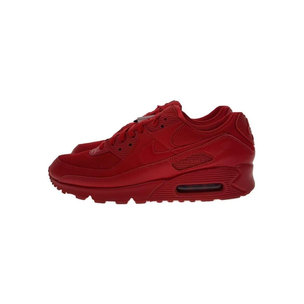 Nike รองเท ้ าผ ้ าใบ Air Max Amax Low 90 2 7 หนังตัดสีแดง ส ่ งตรงจาก ...