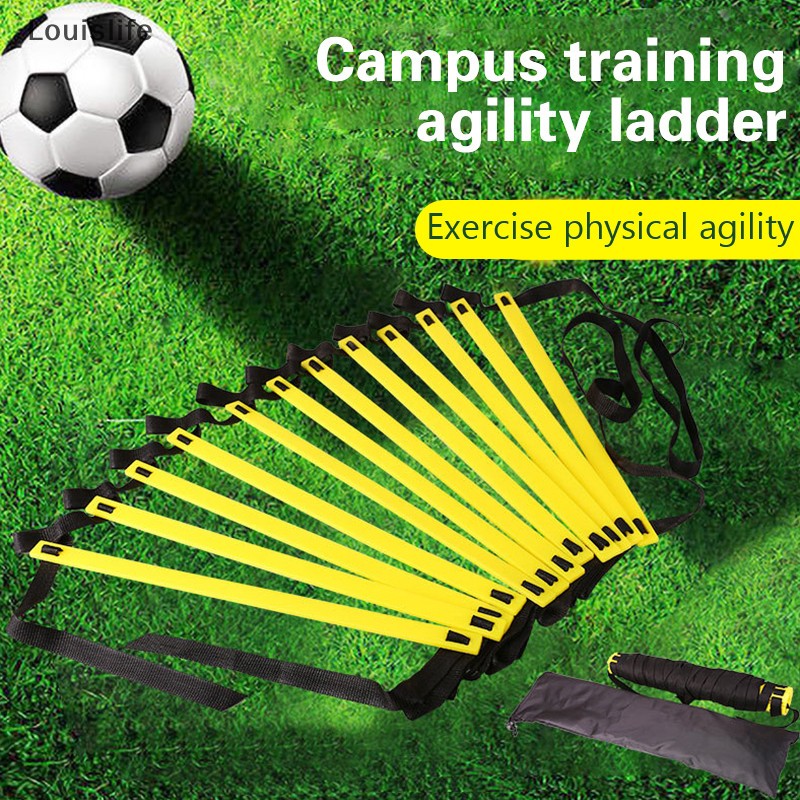 Llph Agile Ladder Football Training Rope Ladder Agile Ladder Fitness Training Laft บันไดนุ่ม ...