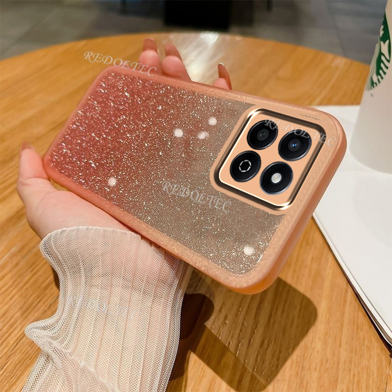 เคส Honor X8C Luxury Glitter Casing HonorX8C Honor X8 C Gradient Bling ...