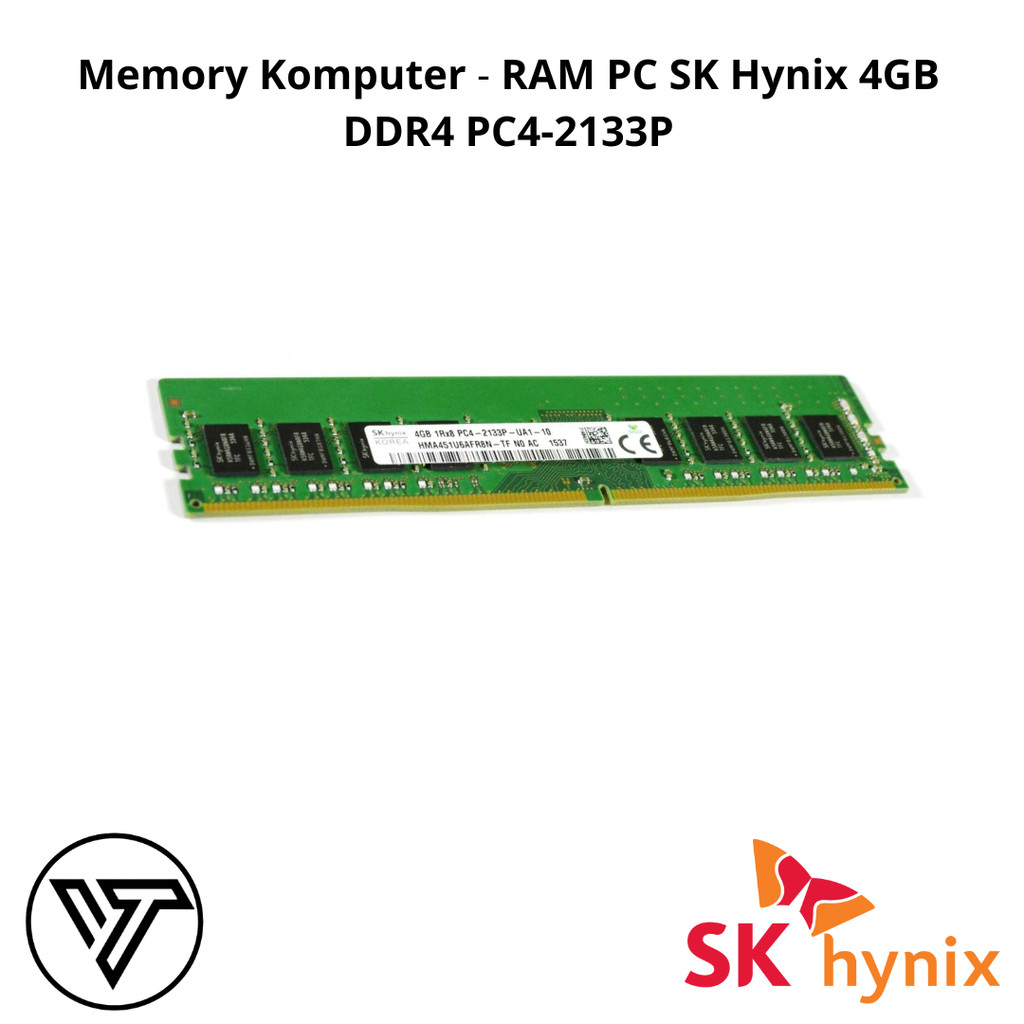 หน่วยความจําคอมพิวเตอร์ - RAM PC SK Hynix 4GB DDR4 PC4-2133P | Shopee ...