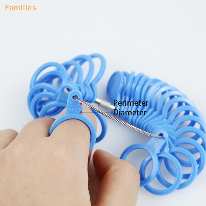 Families > แหวนพลาสติกขนาด Finder Mandrel Stick Finger Gauge Kit DIY เ ...