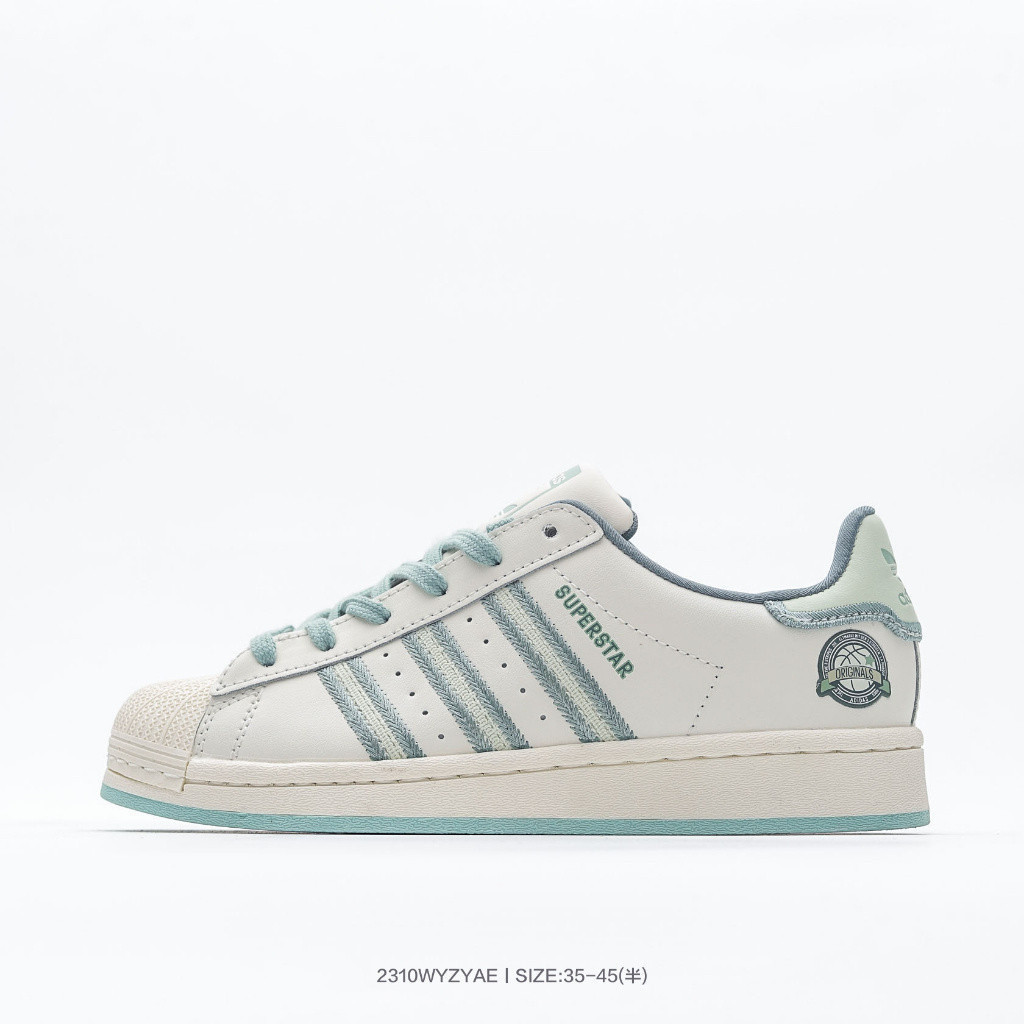 Adidas Originals Superstar Shell Head รองเท ้ ากีฬาลําลองแบบหนาและอเนก ...