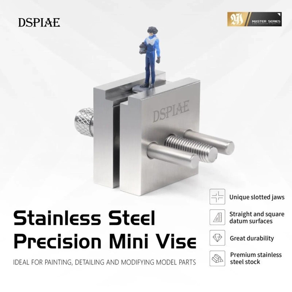 Dspiae AT-MV Mini Vise สแตนเลส Precision Model Building เครื ่ องมือ ...