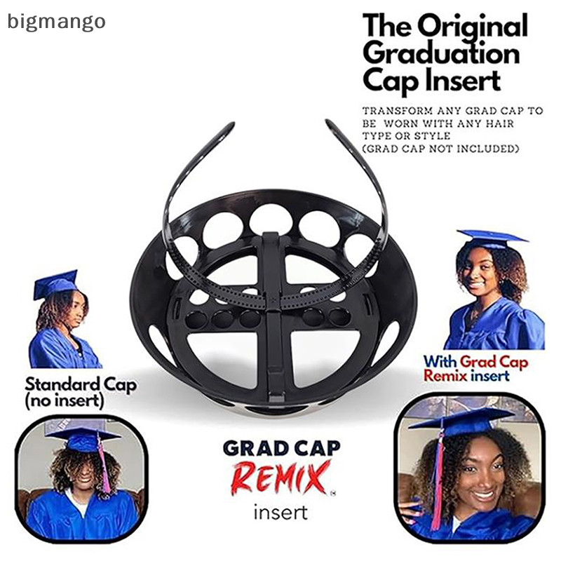 [bigmango ] Graduation Cap Stabilizer Graduation Hat Holder Secure Grad ...