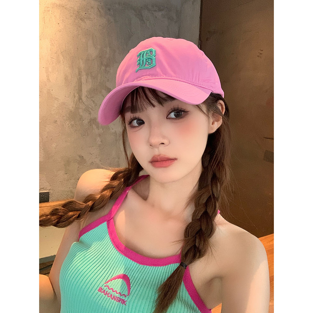 เกาหลี Niche Designer สไตล ์ ปีกกว ้ าง Face-Looking Peaked หมวกหญิงผ ้ ...