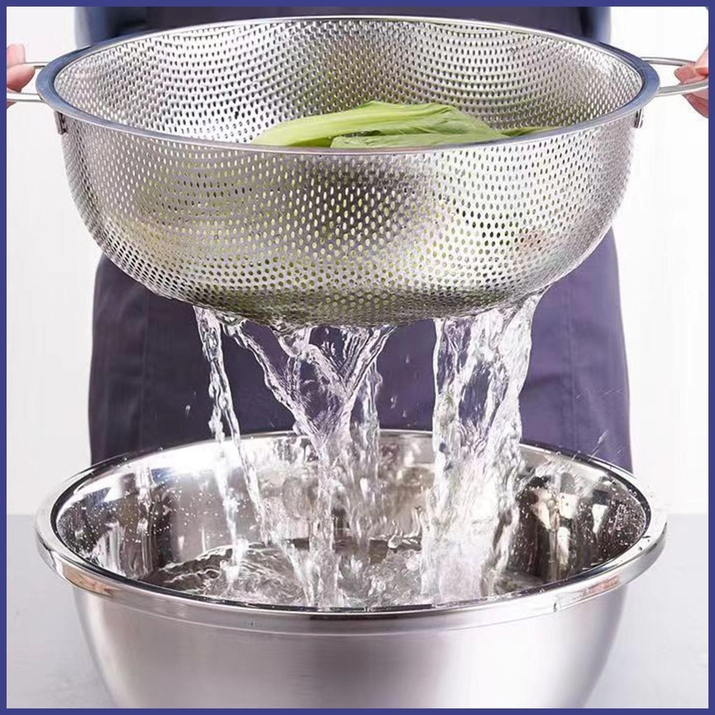 ห ้ องครัว Strainers และ Colanders Colander ชามอาหาร Strainers ชุด 6 ชิ ...