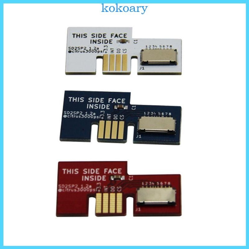 Kok สําหรับ NGC SD2SP2 GameCube SD SP2 อะแดปเตอร์โหลด SDL การ์ด TF ...