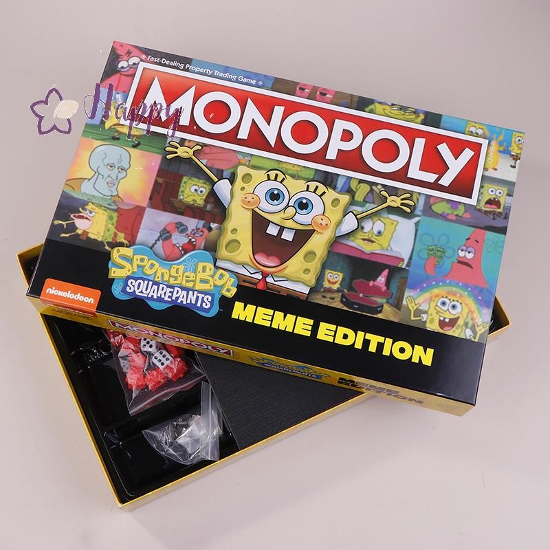 Monopoly Spongebob Squarepants Meme Edition Featuring Familiar Memes Of ...