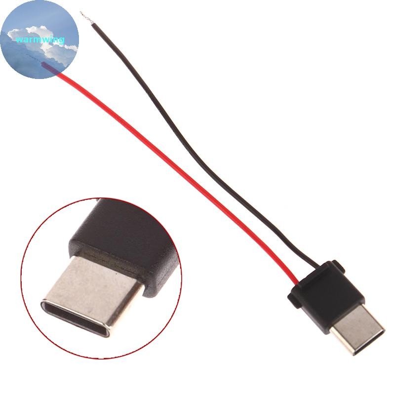 Warmwing USB Type-C กันน้ําเชื่อมต่อลวดเชื่อมหญิงซ็อกเก็ตพอร์ต Type-C ชาร์จอินเทอร์เฟซซ็อกเก็ต ...