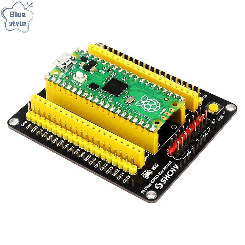 Bluestyle 1PCS Raspberry Pi Pico บอร์ดขยาย GPIO Breakout Extension ...