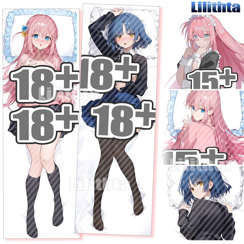 ปลอกหมอน Dakimakura Bocchi the Rock! Gotou Hitori และ Yamada Ryou เกมอะ ...