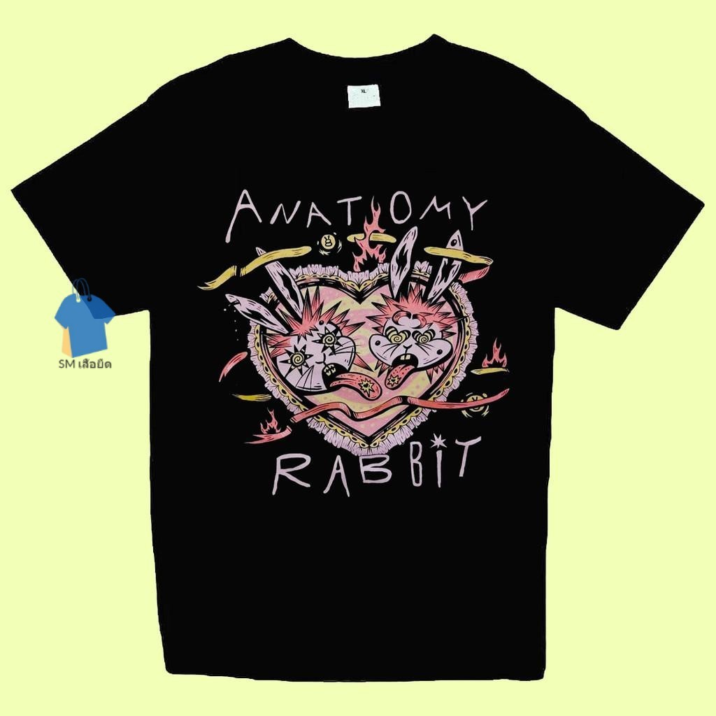 【พร้อมส่ง】เสื้อยืดวง Anatomy Rabbit Cat 2025 คอกลม แขนสั้น ผ้าฝ้ายแท้ ...