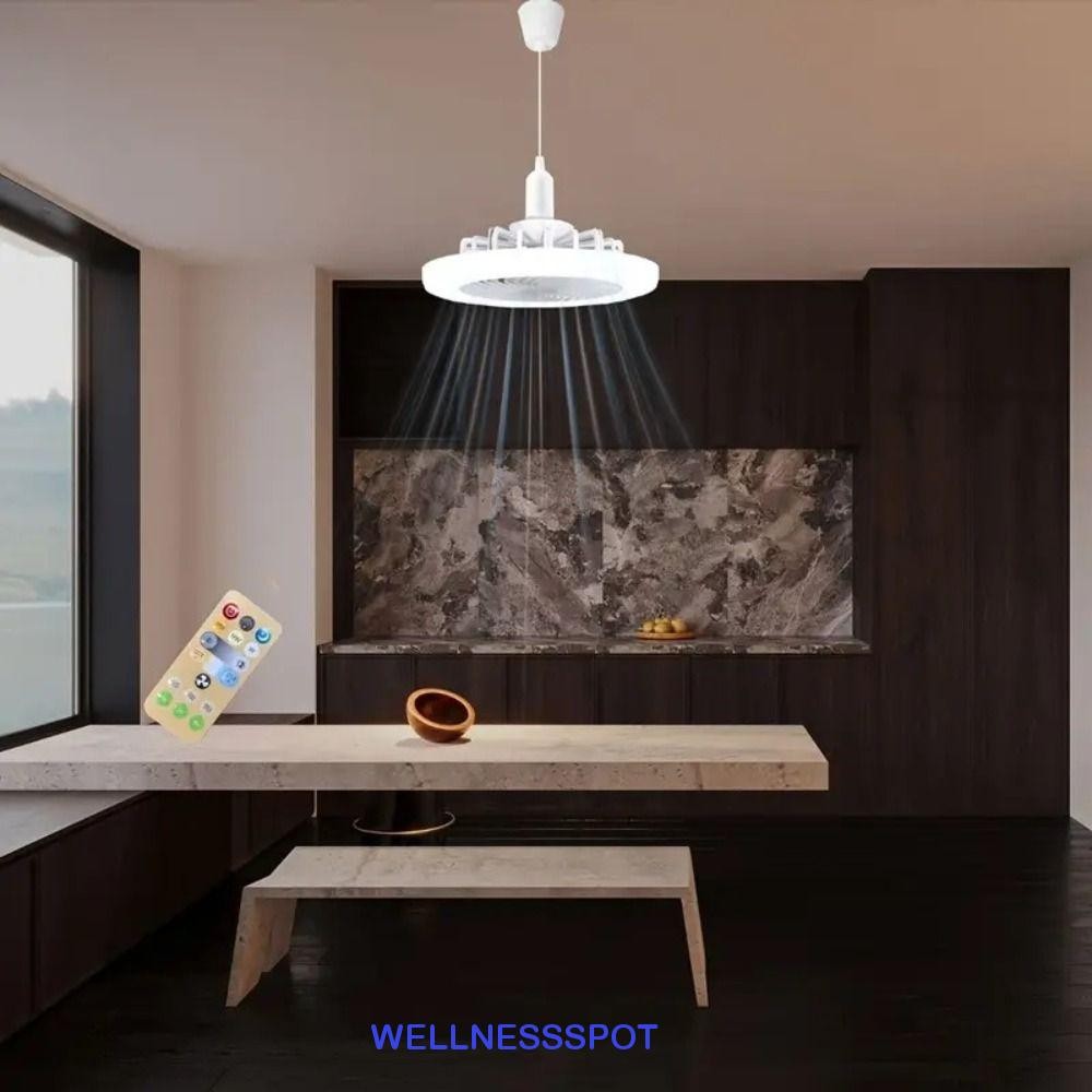 Wellnessspot E27 พัดลม, ABS การหมุน 360 องศา E27 พัดลม, โมเดิร์น E27 โคมไฟเกลียวผู้ถือหรี่แสงได้ ...