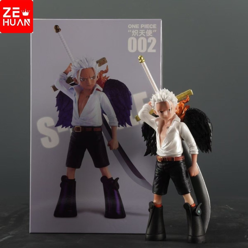 18 ซม.อะนิเมะ One Piece รูป Seraphim Dracule Mihawk Action Figure PVC ...