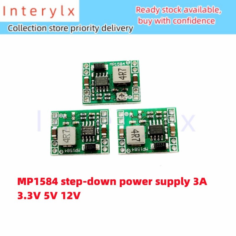 1 ชิ้น/ot MP1584EN DC-DC 3A ปรับ Buck โมดูล Buck Buck โมดูล Super LM2596 ขนาดเล็ก | Shopee Thailand