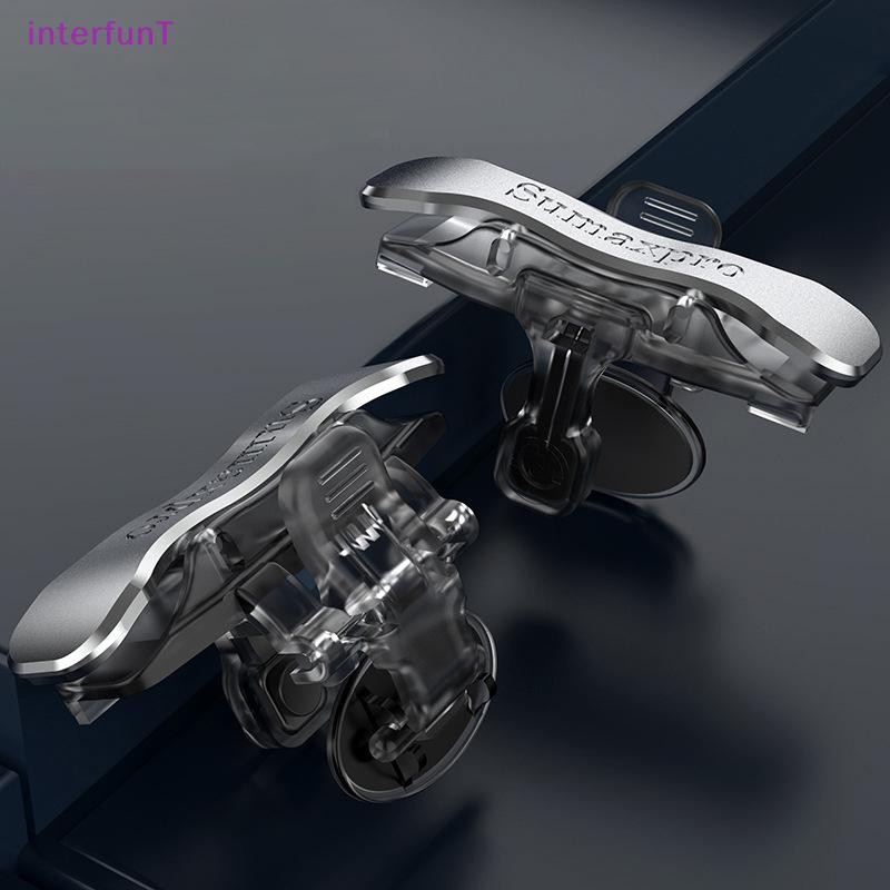 [InterfunT] L1 R1 Aim Keys ตัวควบคุมเกม X8 เกมมือถือทริกเกอร์สําหรับเล่นเกมโทรศัพท์ PUBG 6 ...