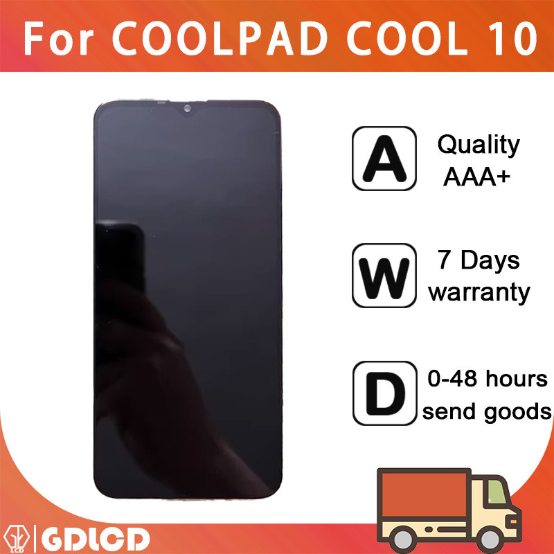 สําหรับ Coolpad Cool 10 จอแสดงผล LCD หน้าจอสัมผัสแผงเซ็นเซอร์ Glass ...
