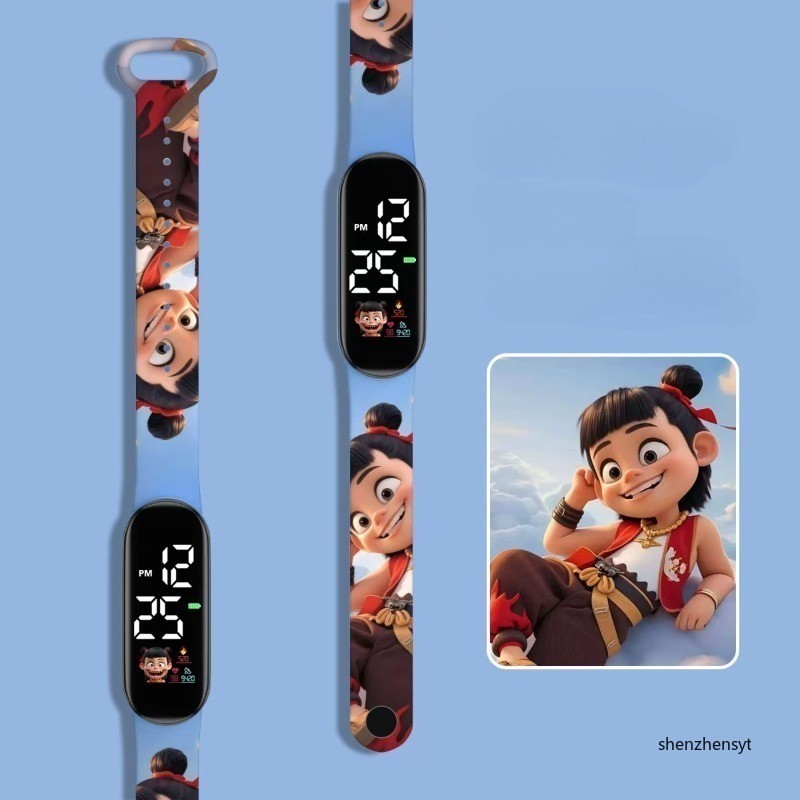 2025 ใหม่ Nezha Magic Pill ตารางการพิมพ์สีดิจิตอลการ์ตูน Animation ...