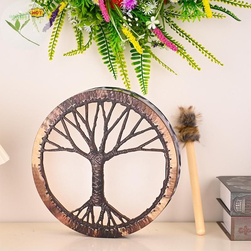 Mud Tree Of Life เครื่องประดับออกแบบบ้านสวนตกแต่งสวนกลอง Creative Art ...
