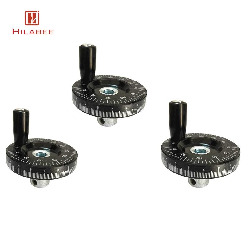 [hilabee] Bakelite Handwheel, เครื่องเจียรกลึง ส่วนประกอบเครื่องจักร Scale Milling Handwheel ...