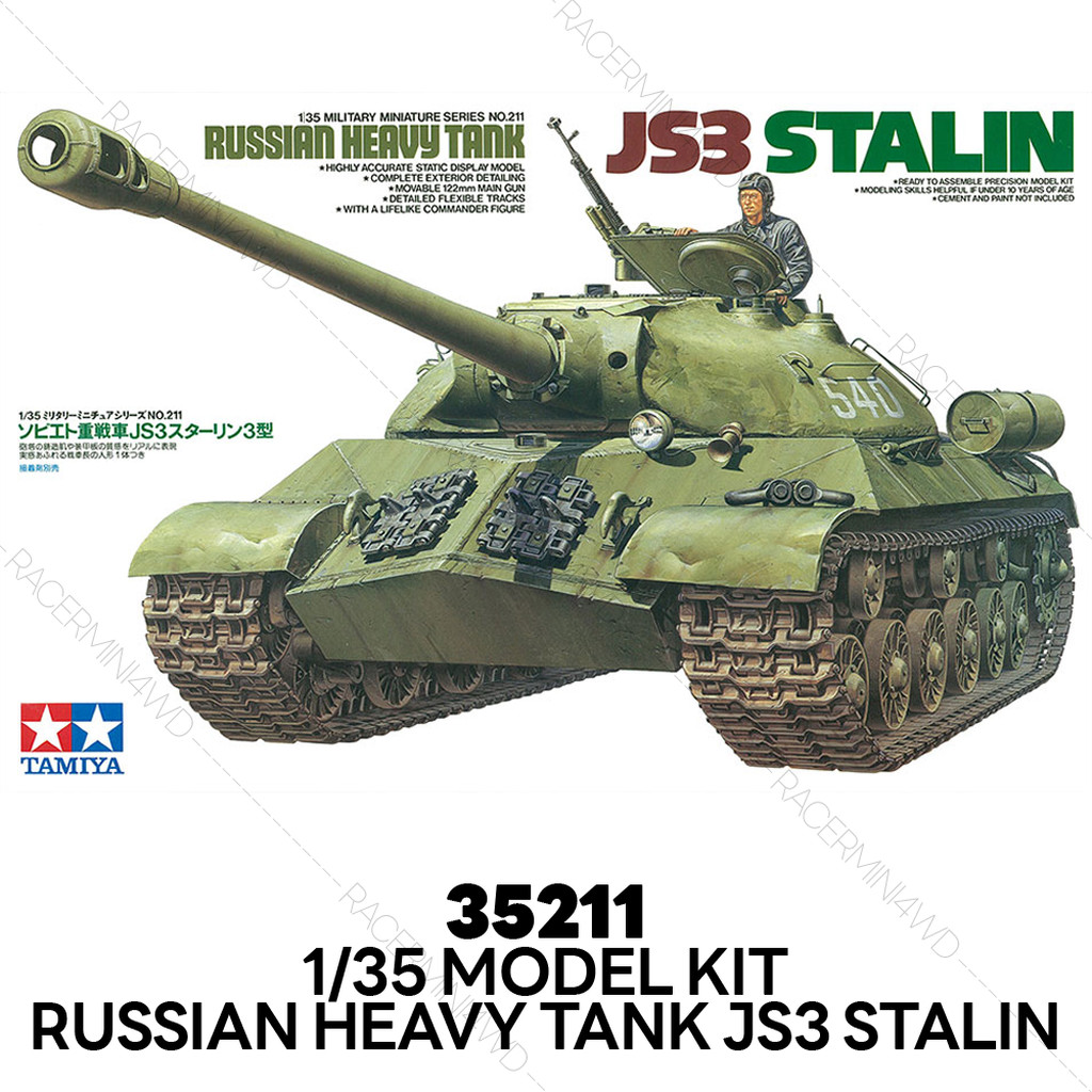 TAMIYA 1/35 Russian Heavy Tank JS3 Stalin 35211 | Shopee Thailand