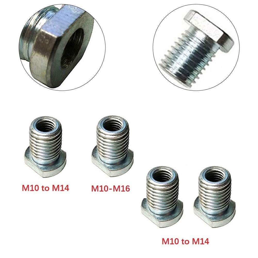 【Bumkfm】อะแดปเตอร์แปลงเกลียว M10 เป็น M14 M16 สําหรับเครื่องเจียรมุม | Shopee Thailand