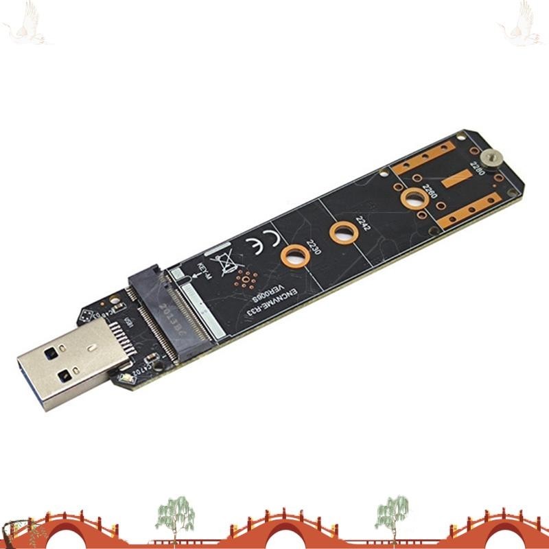 Usb3.2 GEN2 10Gbps ถึง NVME Protocol M.2 ฮาร์ดดิสก์กล่องพอร์ต Realtek ...