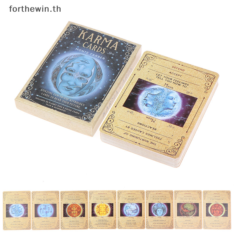 Forthewin Karma Oracle Cards ไพ ่ ทาโรต ์ Family Party Prophecy ...