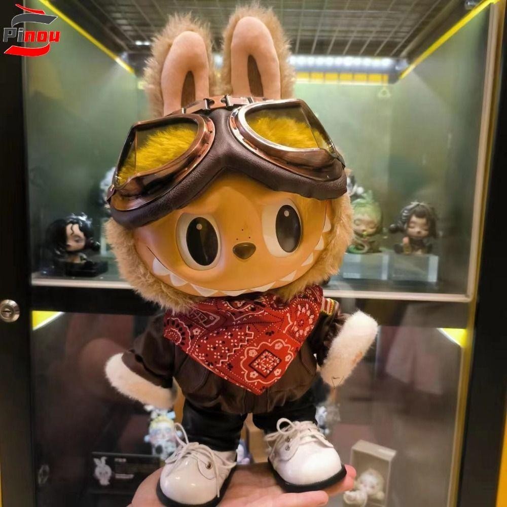 Pinou Labubu ผ้าพันคอ แต่งตัว แว่นตาเวลา ลาบูบู DIY อุปกรณ์เสริม ลําลอง ...