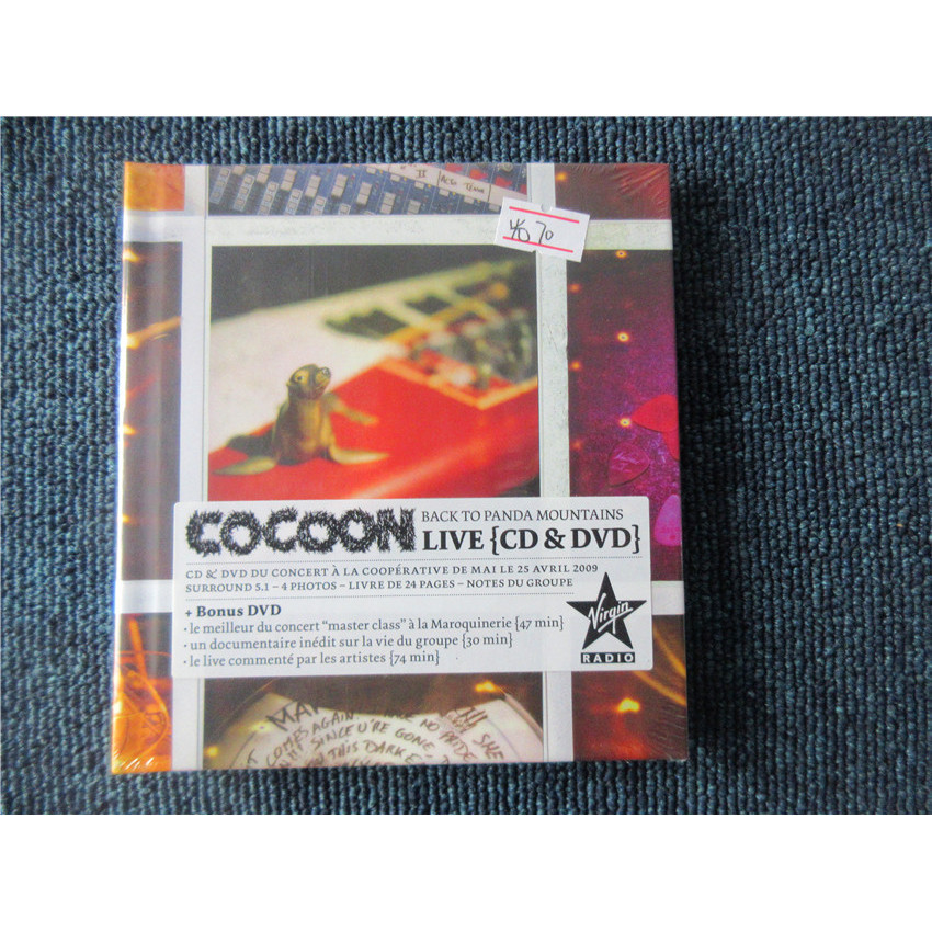 Back To Panda Mountains Live Cocoon cd +dvd จักรยานเสือภูเขา Back To Panda Mountains Live Cocoon ...