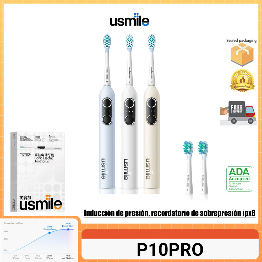 Usmile P10 Pro P10 แปรงสีฟันไฟฟ ้ าโซนิค , แบตเตอรี ่ ยาว 180 วัน , กันน ้ ํา IPX8, จับเวลา ...