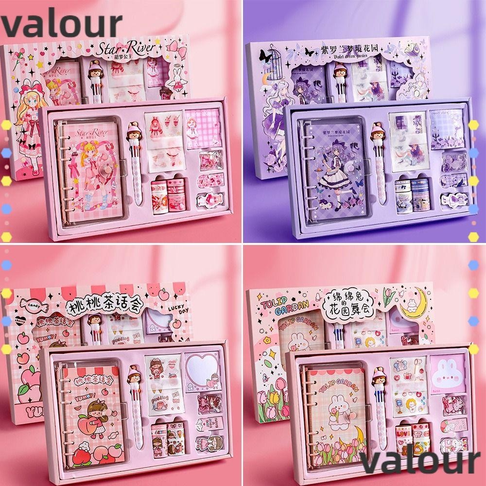 Valour Hand Account Book Set สติ ๊ กเกอร ์ เครื ่ องเขียน Bookmark ...