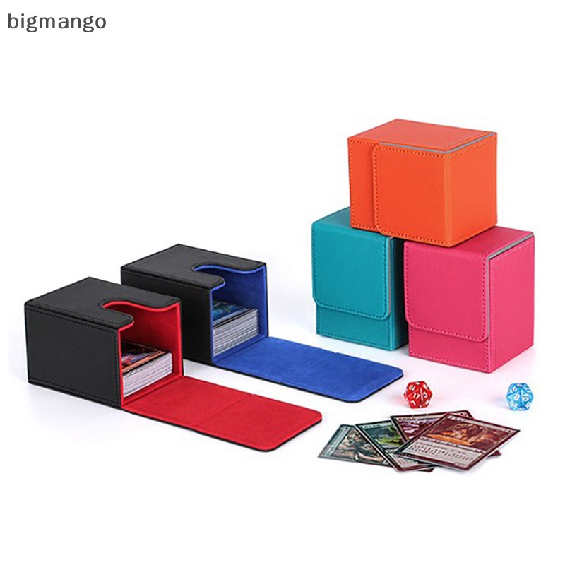 [bigmango] Trading Card Deck Box ทนทานทนทานภาชนะเก็บการ์ดเกมสะสม ...