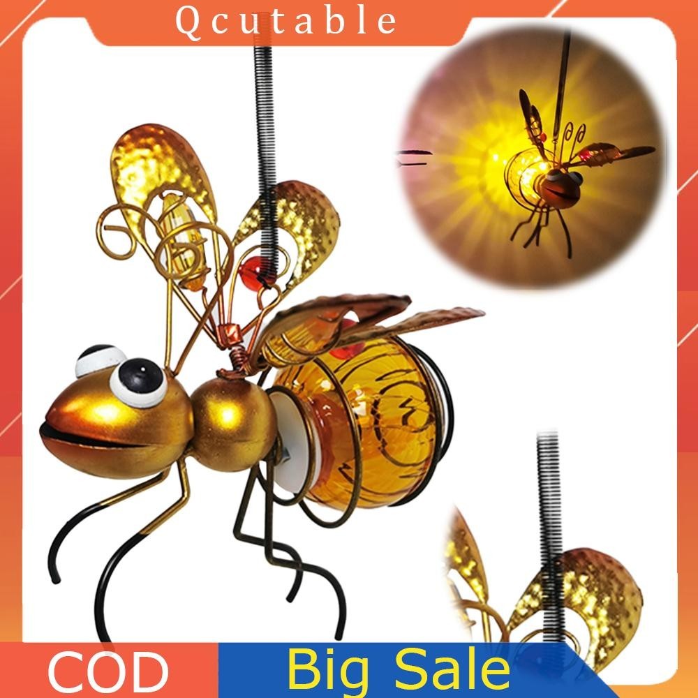 พลังงานแสงอาทิตย์แขวน Bug Light Bug Fairy ไฟ Bug โคมไฟเรืองแสงสําหรับ ...