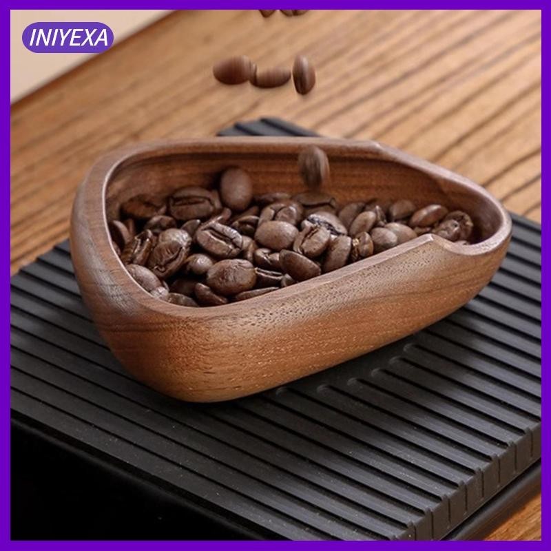 [Iniyexa] Chiwanji Coffee Dosing Tray Tea Making Vessel Wood Coffee ...