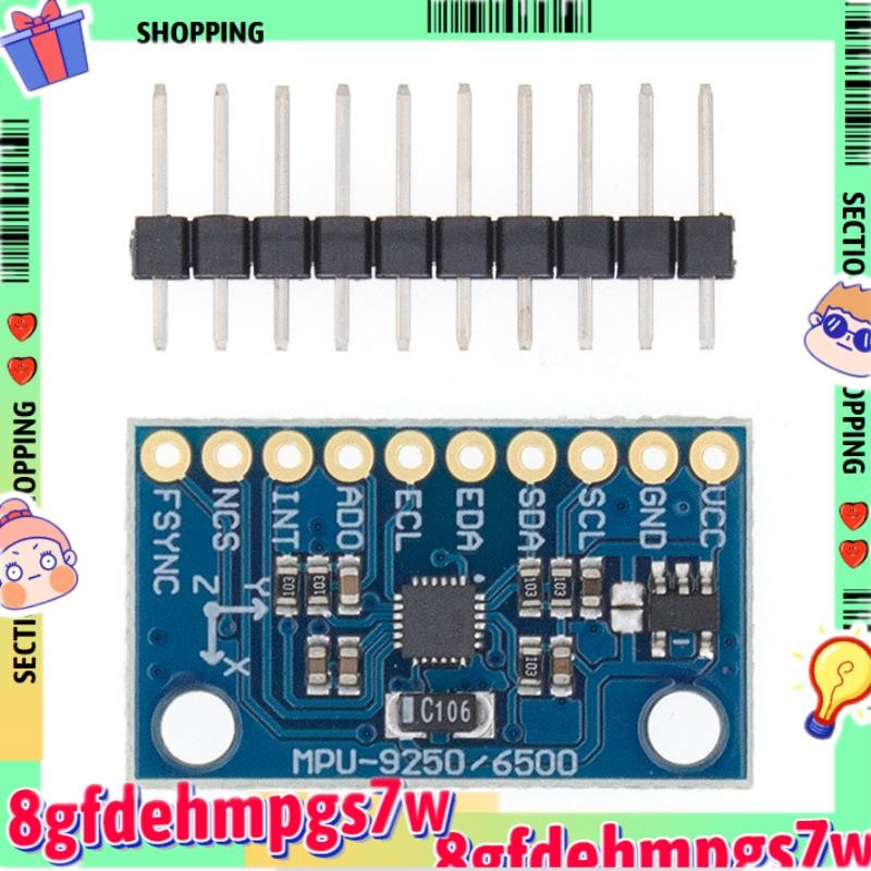MPU-9250 GY-9250 โมดูลเซ็นเซอร์ 9 แกน I2C/SPI การสื่อสาร Thris ...