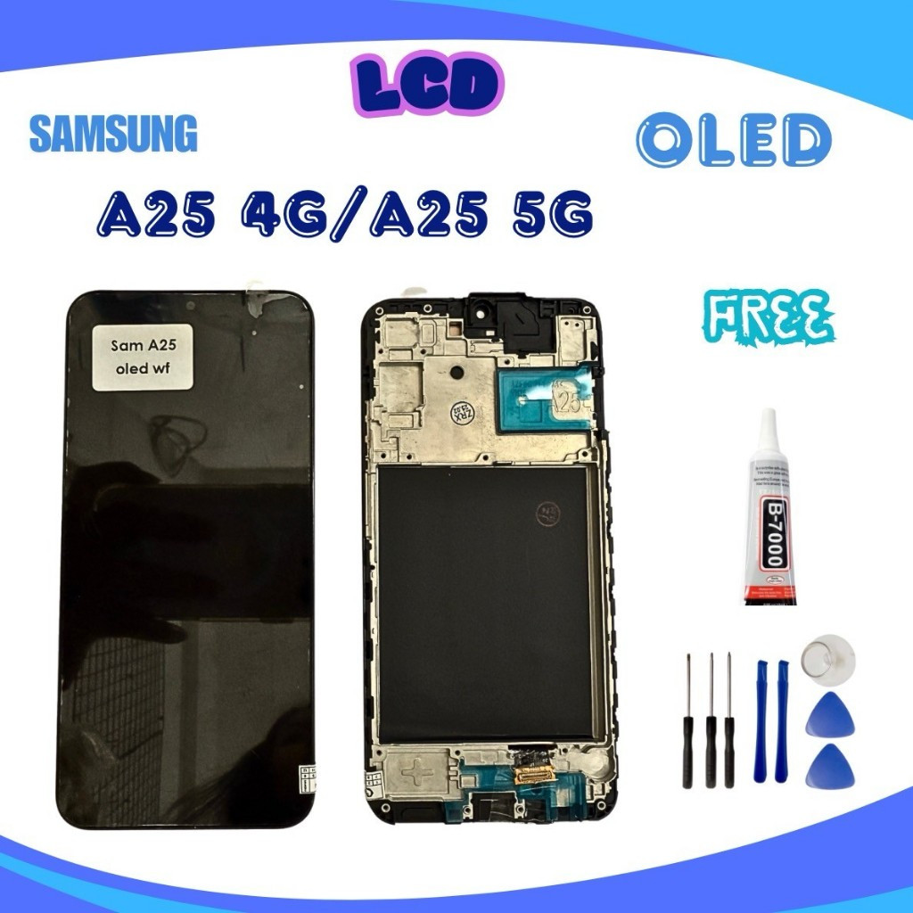 หน้าจอมือถือ LCD-OLED SUMSUNG Galaxy A25 4G/A25 5G>>ฟรีเครื่องมือ1ชุด ...