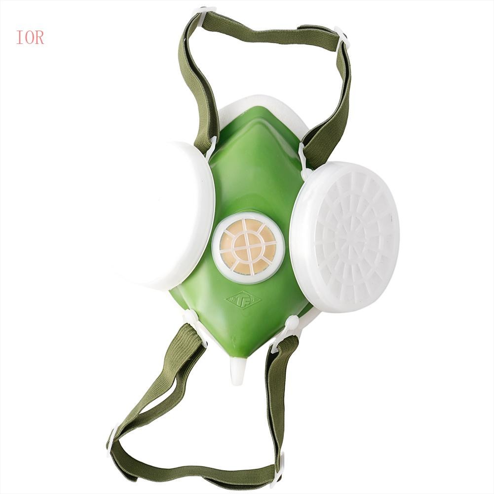 Ior ใหม่ Dual Respirator Anti-Dust Gas Twin สีเคมีความปลอดภัย Headwear ...